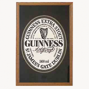 Guinness Extra Stout Small Mirror – The Bar Company